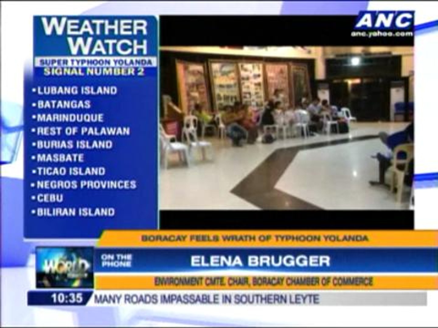 Typhoon Yolanda Signal Number