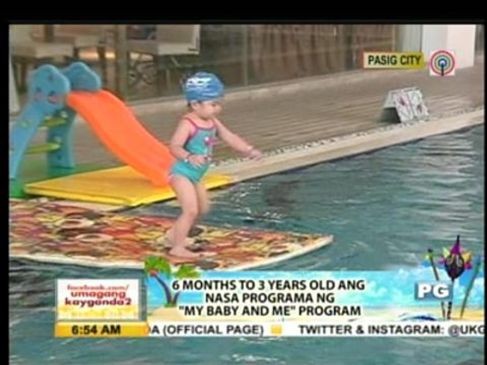 WATCH: Swimming lessons for babies - video Dailymotion