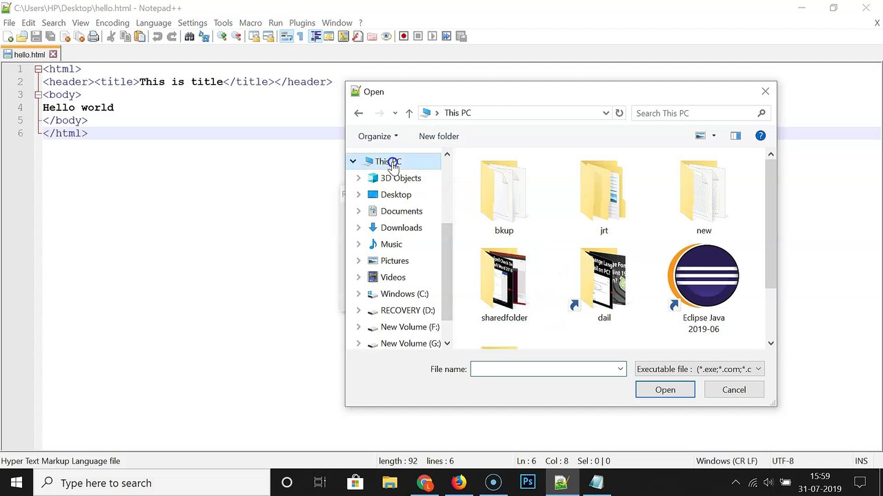How to Add Firefox and Google Chrome Web browser in Notepad++ on ...