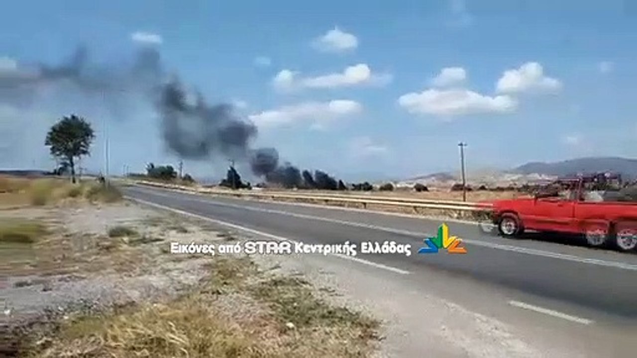 3η φωτιά σ μία εβδομάδα στον καταυλισμό των ΡΟΜΑ στη Θήβα - video ...
