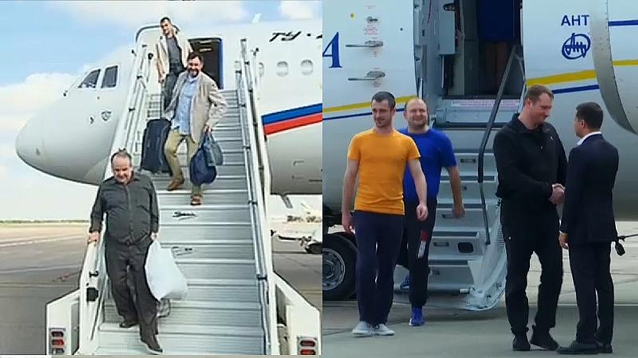 Gefangenen-Austausch Kiew-Moskau «erst der Anfang» - video Dailymotion