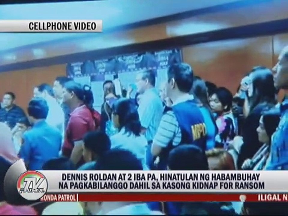 Dennis Roldan at 2 iba pa, hinatulan ng habambuhay na pagkakabilanggo ...