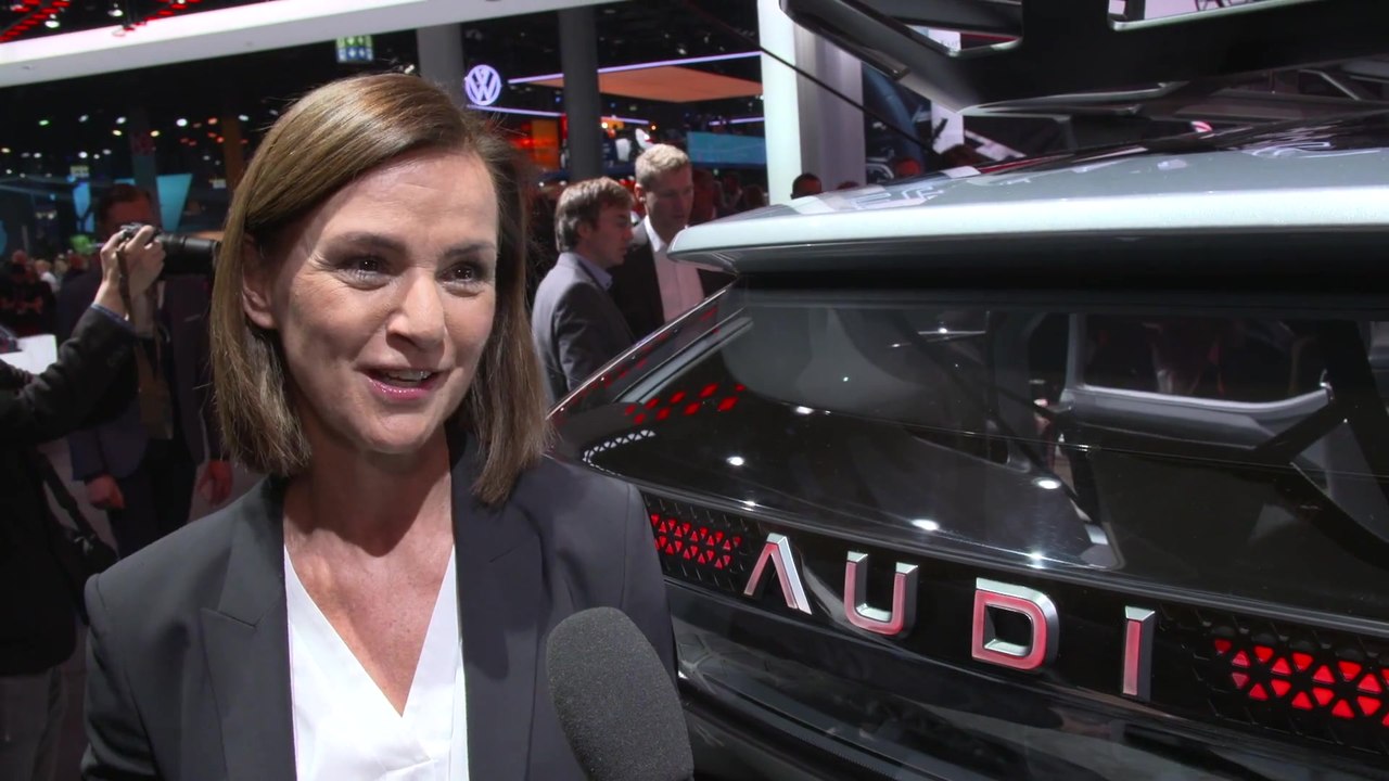 Audi at the IAA Frankfurt 2019 - Hildegard Wortmann - video Dailymotion