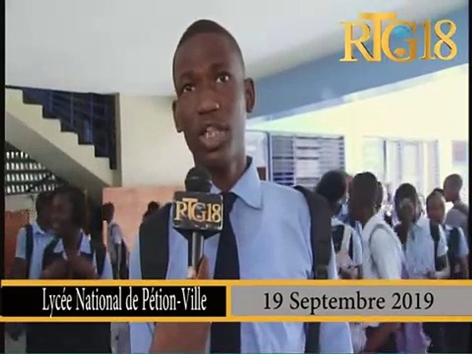Lycée National Pétion-Ville / 19 Septembre 2019 - video Dailymotion