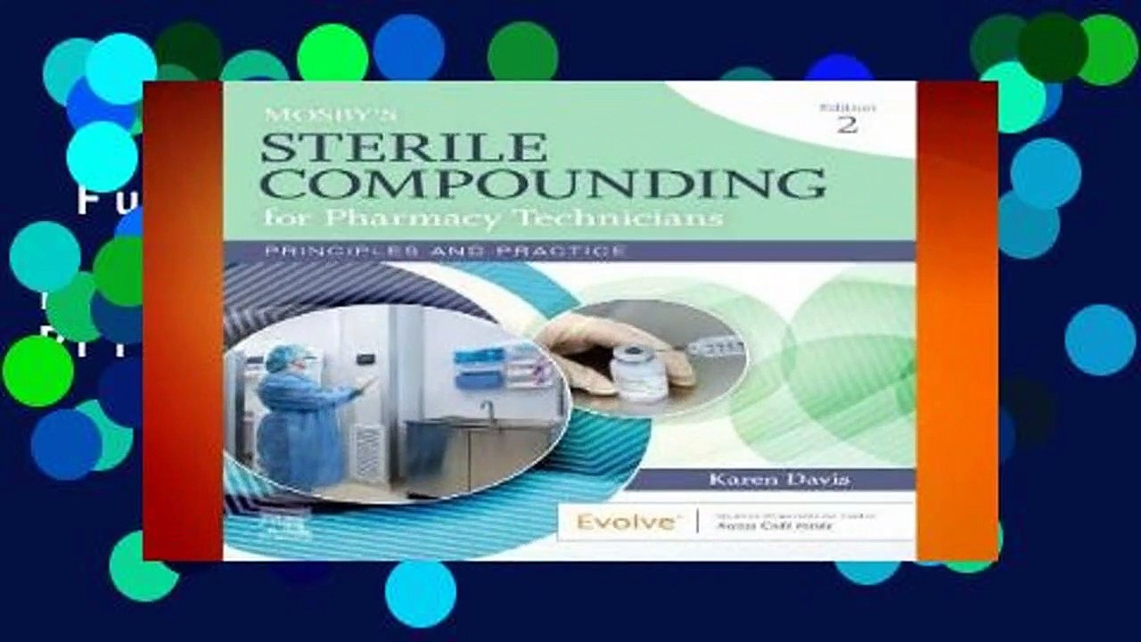 Full version Mosby s Sterile Compounding for Pharmacy Technicians ...