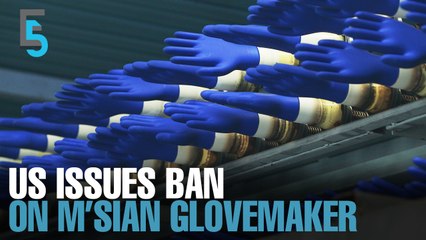 EVENING 5: US bans gloves from WRP Asia