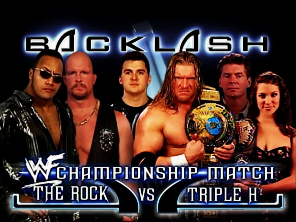 The Rock vs Triple H WWF Backlash 2000 Promo - video Dailymotion