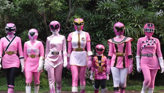 The Powerful Pink [FOREVER SERIES] Power Rangers | Super Sentai - video ...