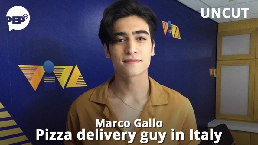 Marco Gallo nag-pizza delivery guy sa Italy | PEP Uncut