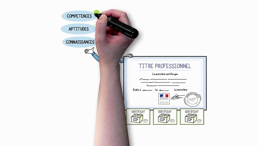Titres professionnels par Ministère du Travail - dailymotion
