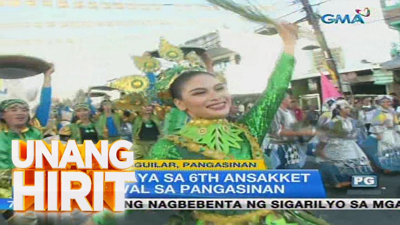 Unang Hirit: Ansakket Festival ng Aguilar, Pangasinan! - video Dailymotion