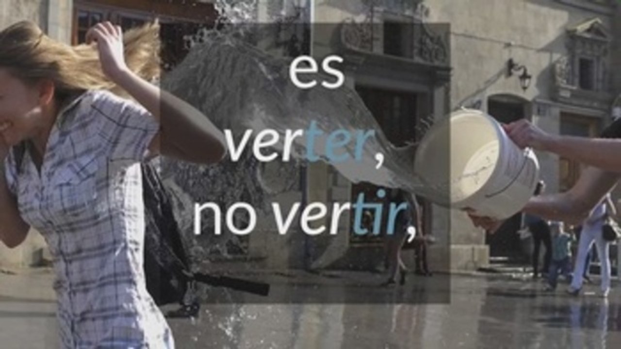 Fundéu BBVA: “verter”, no “vertir” - Vídeo Dailymotion