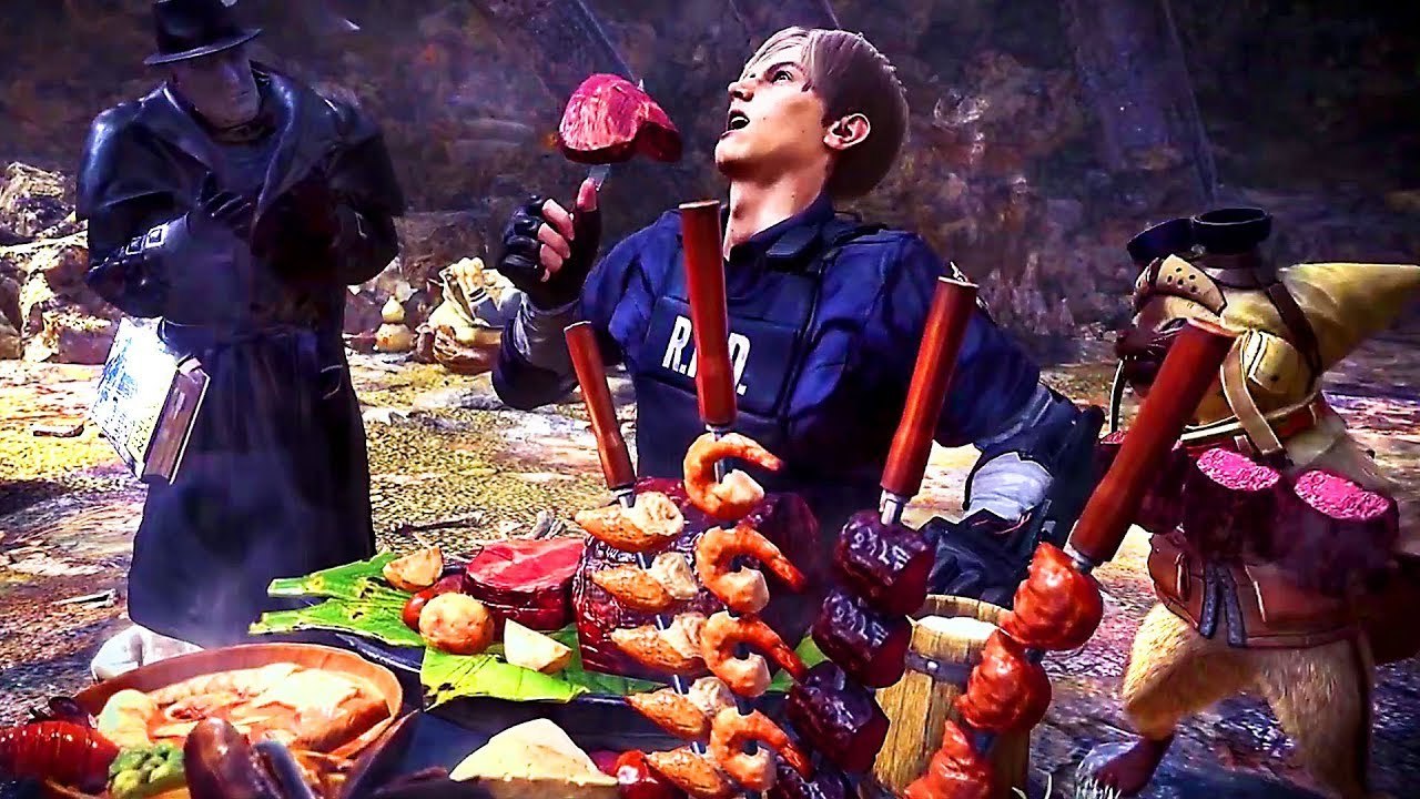 MONSTER HUNTER WORLD : Collaboration Iceborne - Raccoon City Bande ...