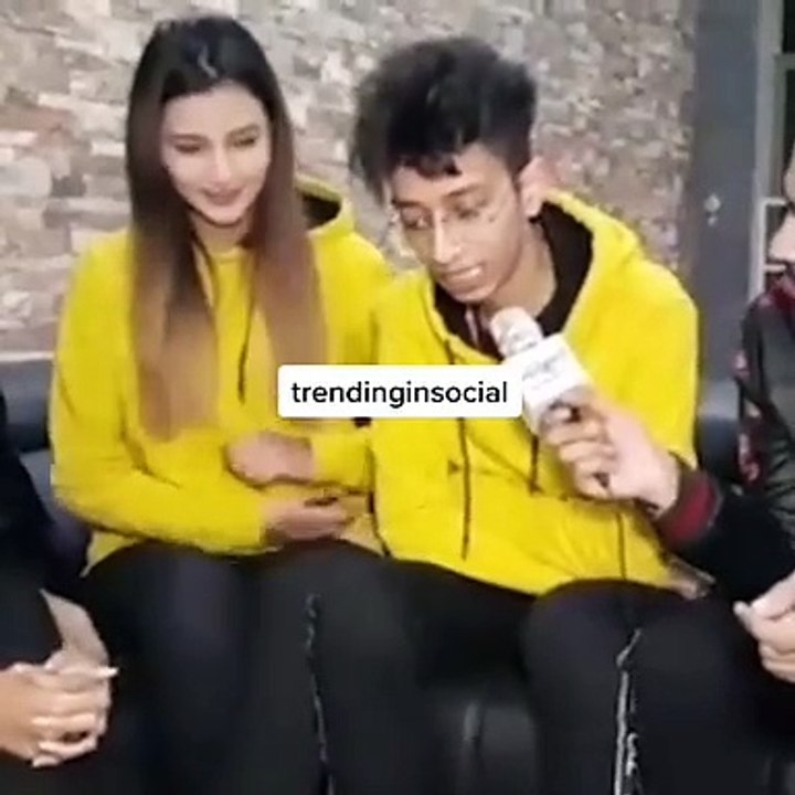 The viral young teenage couple Asad and Nimra giving a very good ...