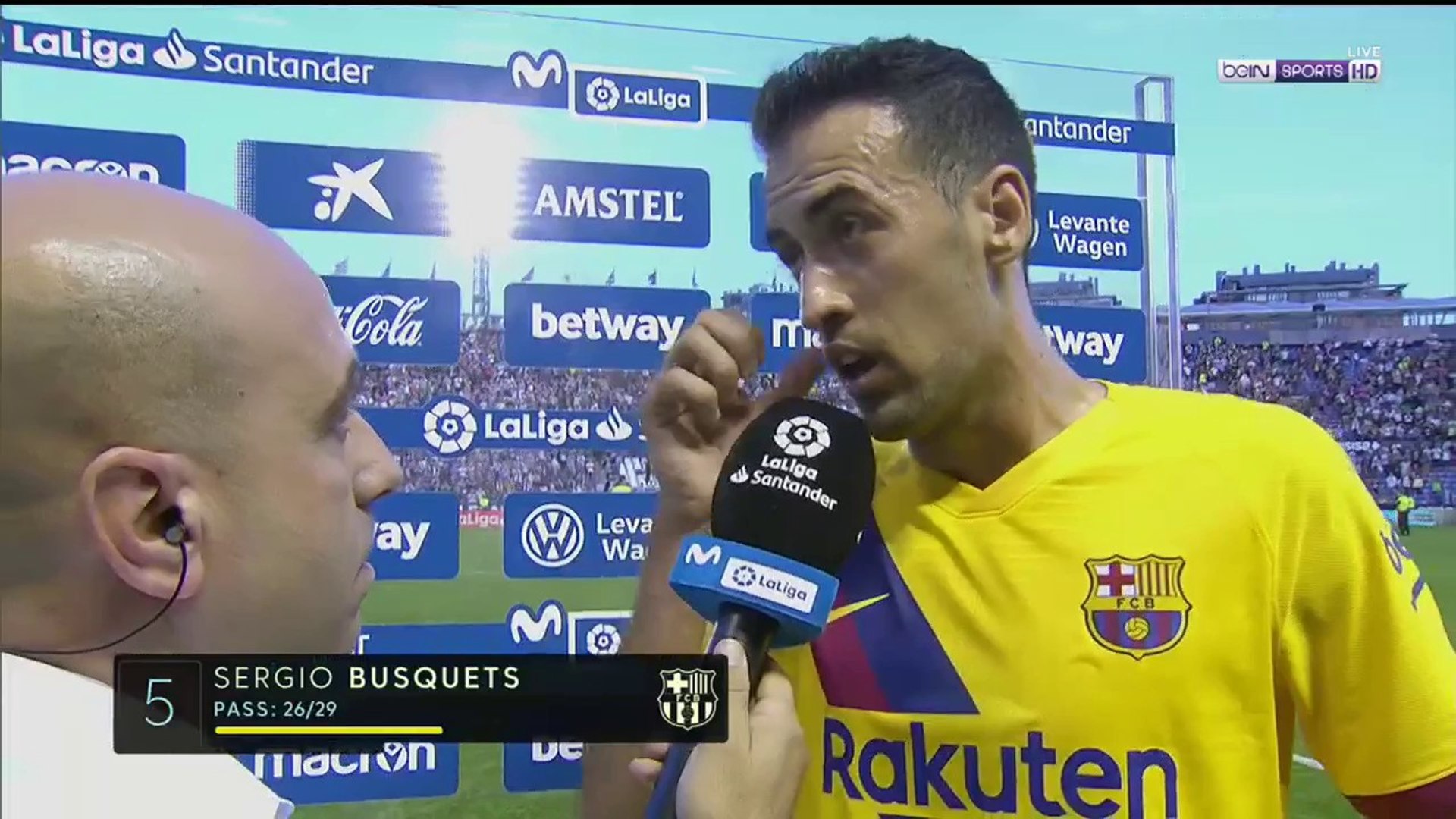 Busquets: Barcelona Lost An "Even Match" To Le | beIN SPORTS