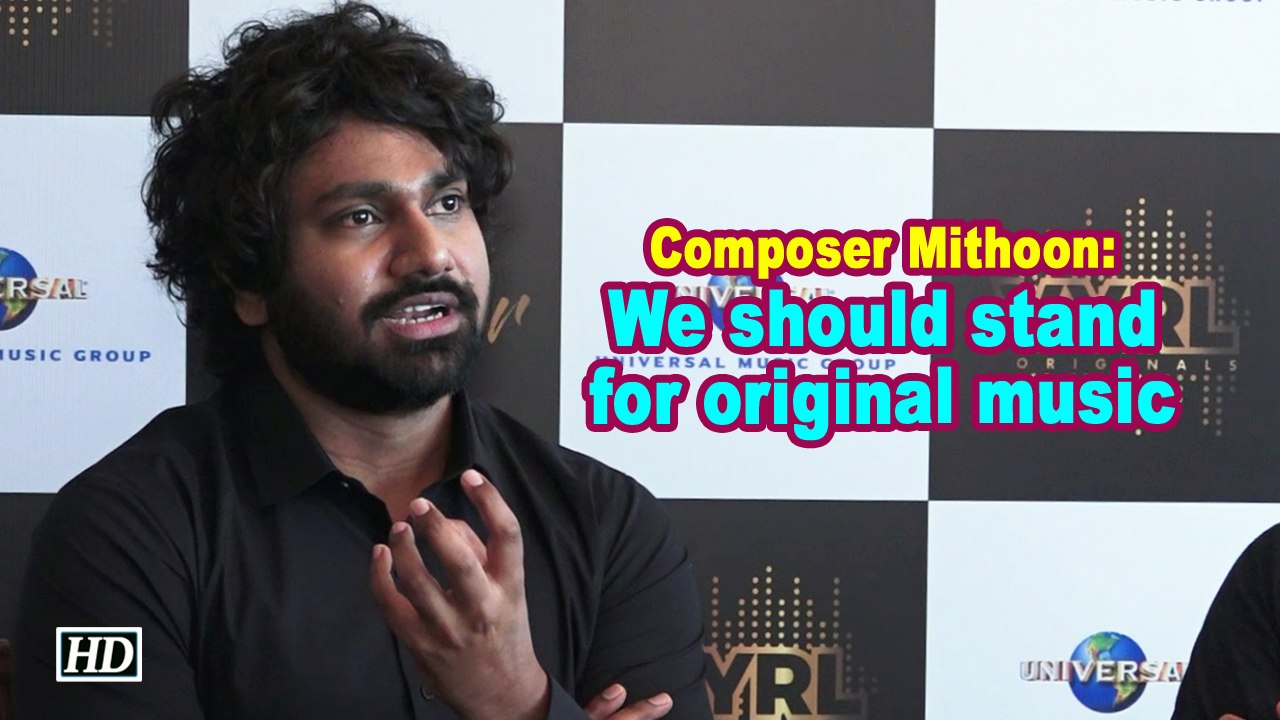 Composer Mithoon: We should stand for original music - video Dailymotion