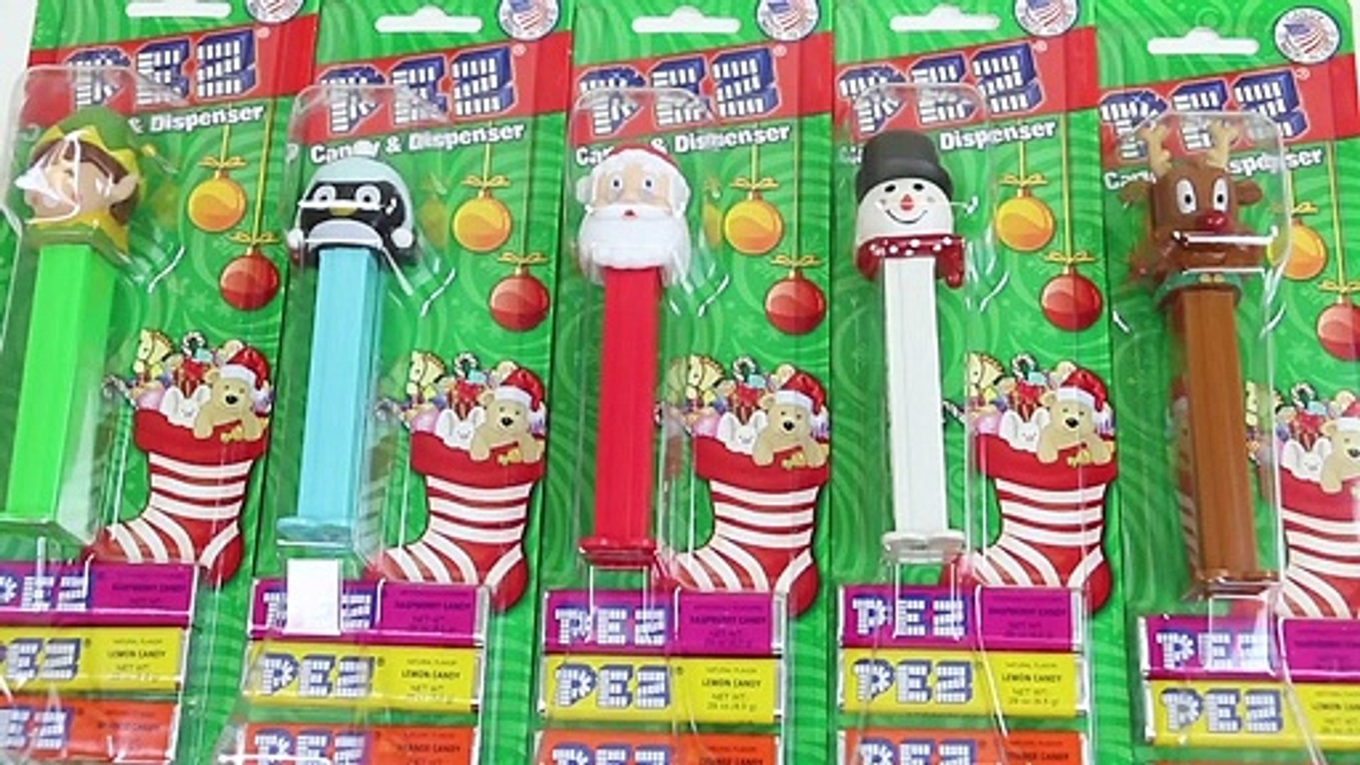 Christmas Pez Dispensers
