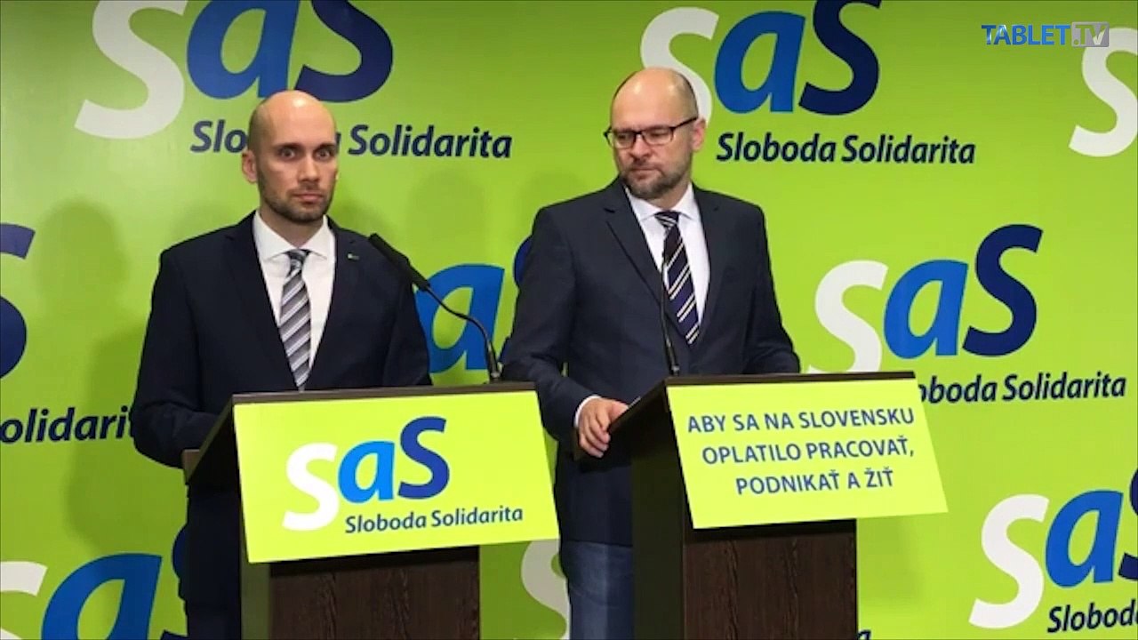 ZÁZNAM: TK strany SaS