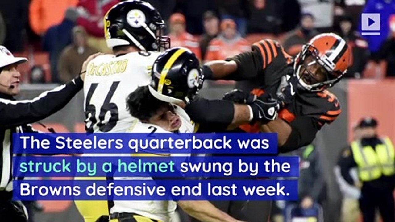 Mason Rudolph Forgives Myles Garrett for Helmet Incident - video ...