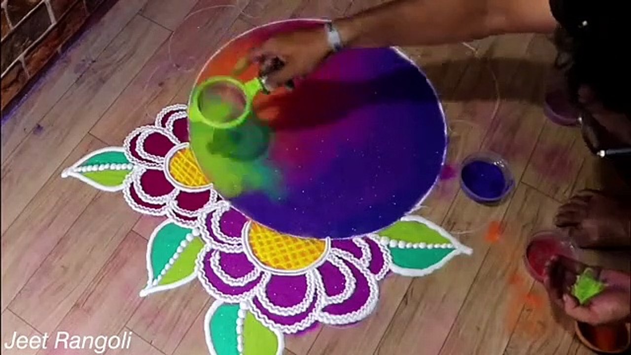 Ashadi ekadashi special rangoli. आषाढी एकादशी साठी सरळ आणि सुंदर ...