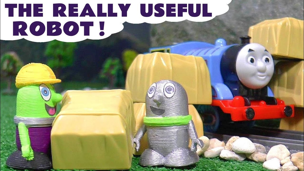 Funny Funlings New Robot Funling with Thomas and Friends and Marvel ...