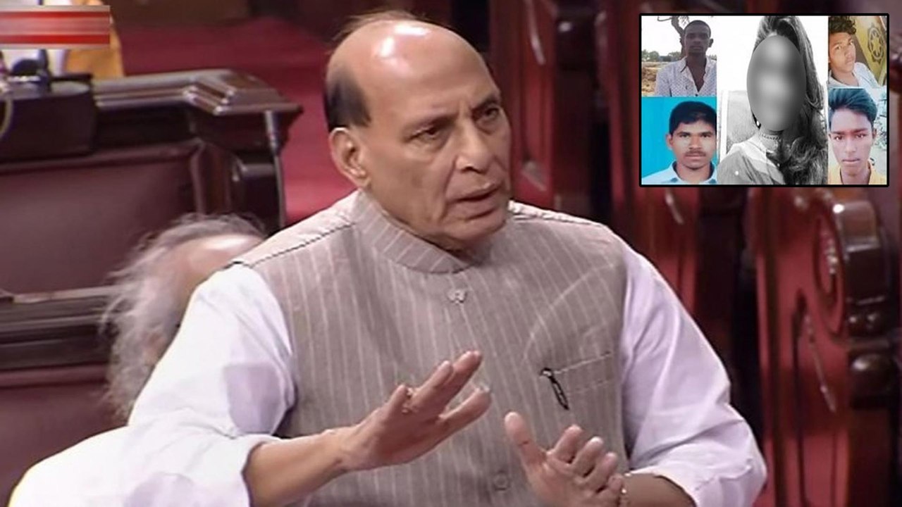 Disha Incident : Union Minister Rajnath Singh Comments In Lok Sabha ...
