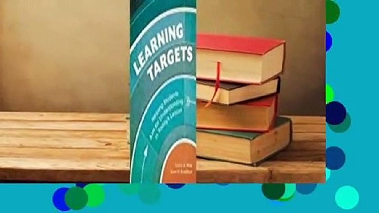 Full Version Learning Targets: Helping Students Aim for Understanding ...