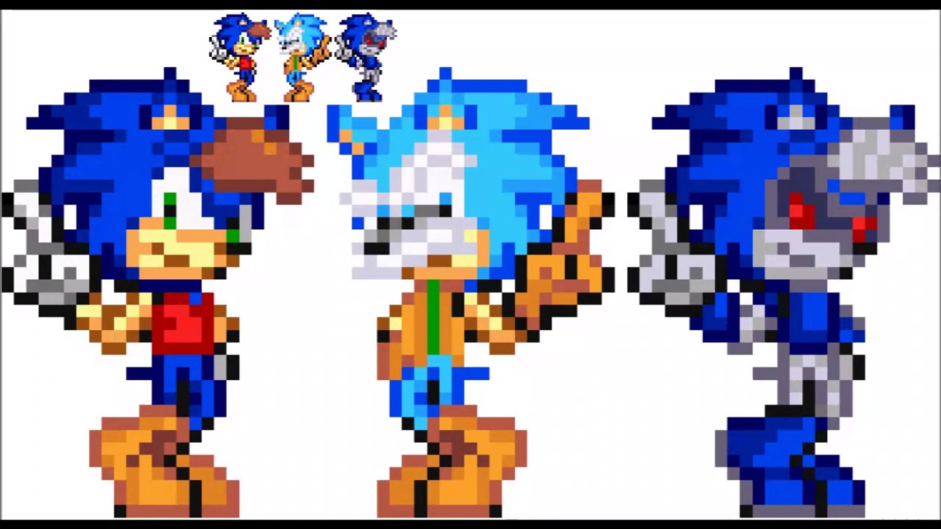 Manic The Hedgehog Sprites