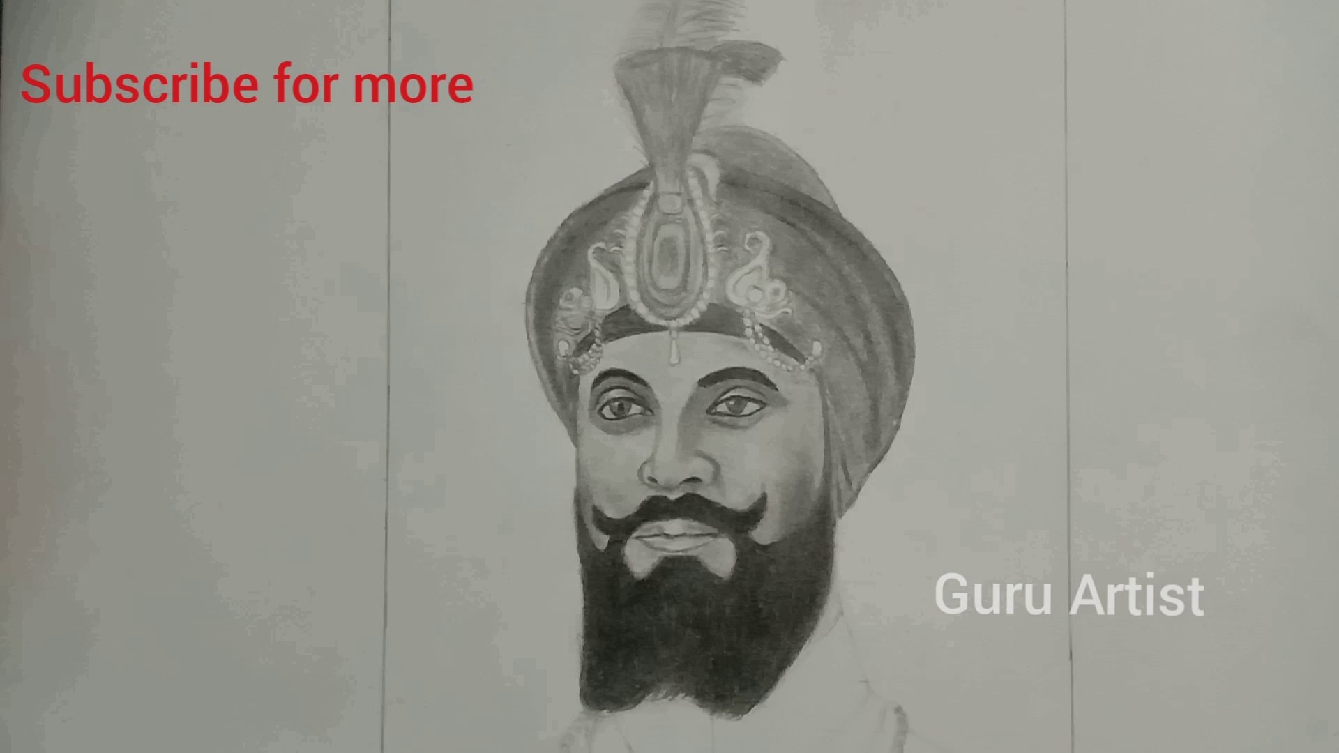 Guru Gobind Singh Ji Sketch