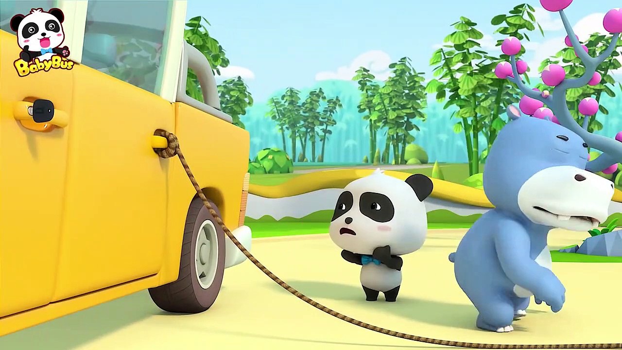 Bebé Panda Rescate a Conejo | Dibujos Animados Infantiles | Kiki y Sus ...