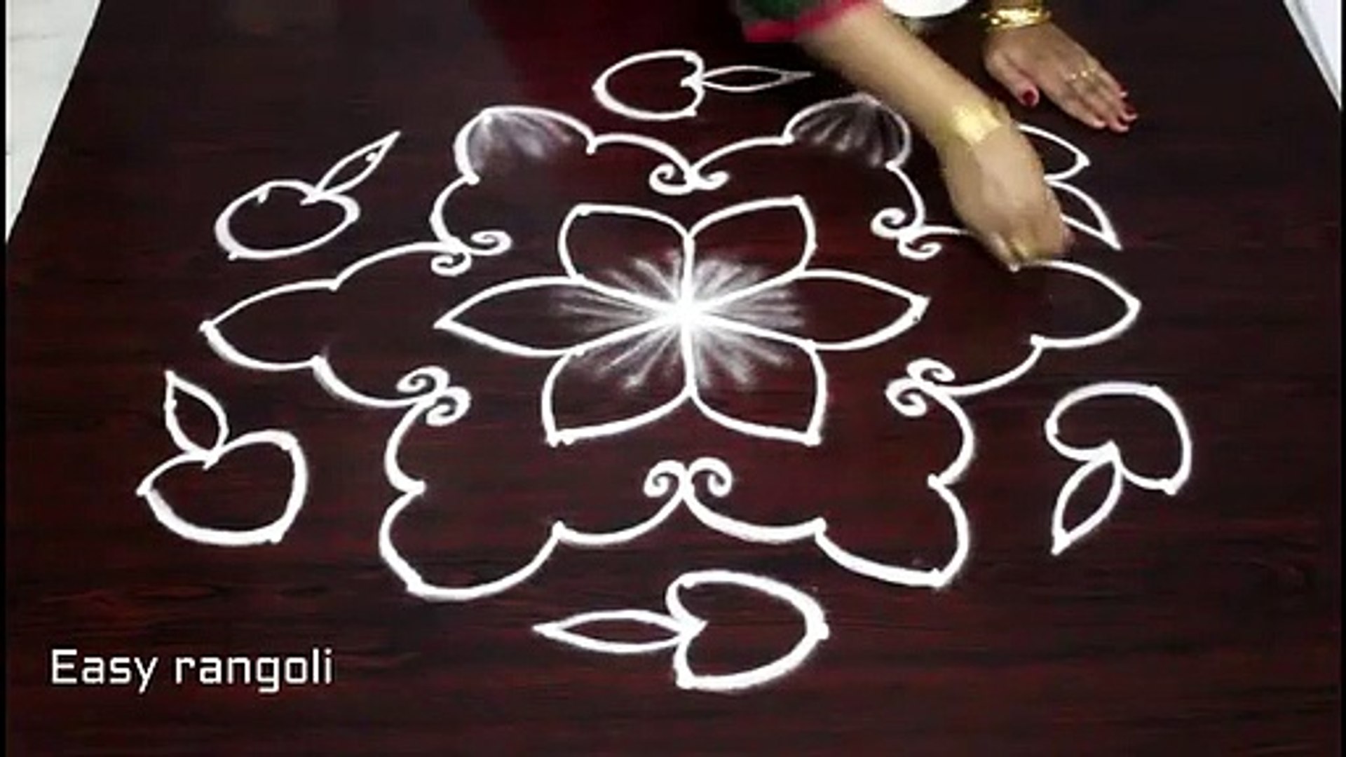 Simple Rangoli Patterns With Dots 35+ 𝐄𝐚𝐬𝐲