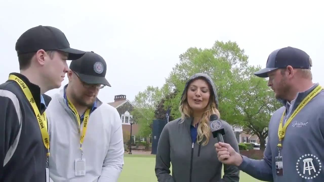 Live From the PGA Championship Practice Green With CBS Expert Player ...