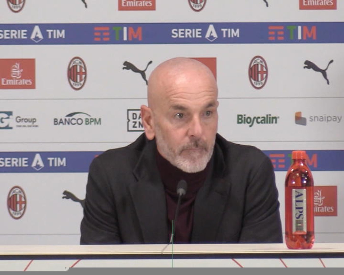 18e j. - Pioli : "Zlatan nous apporte de la présence dans la surface ...
