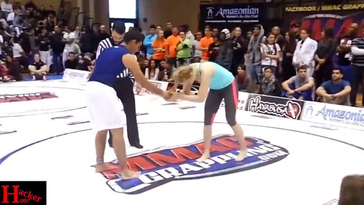 Men vs Women fights in MMA C ! Real MMAC champion fight with no mercy ...