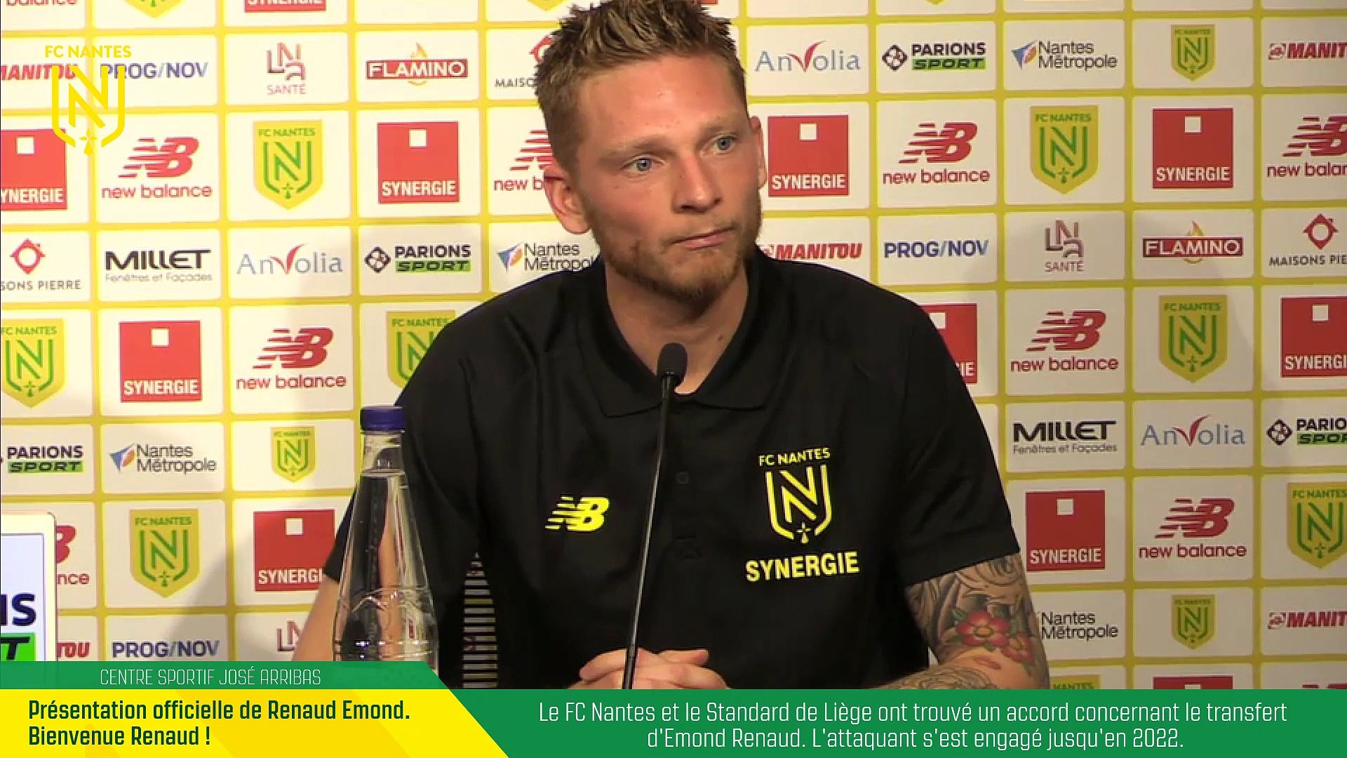 Replay : présentation officielle de Renaud Emond