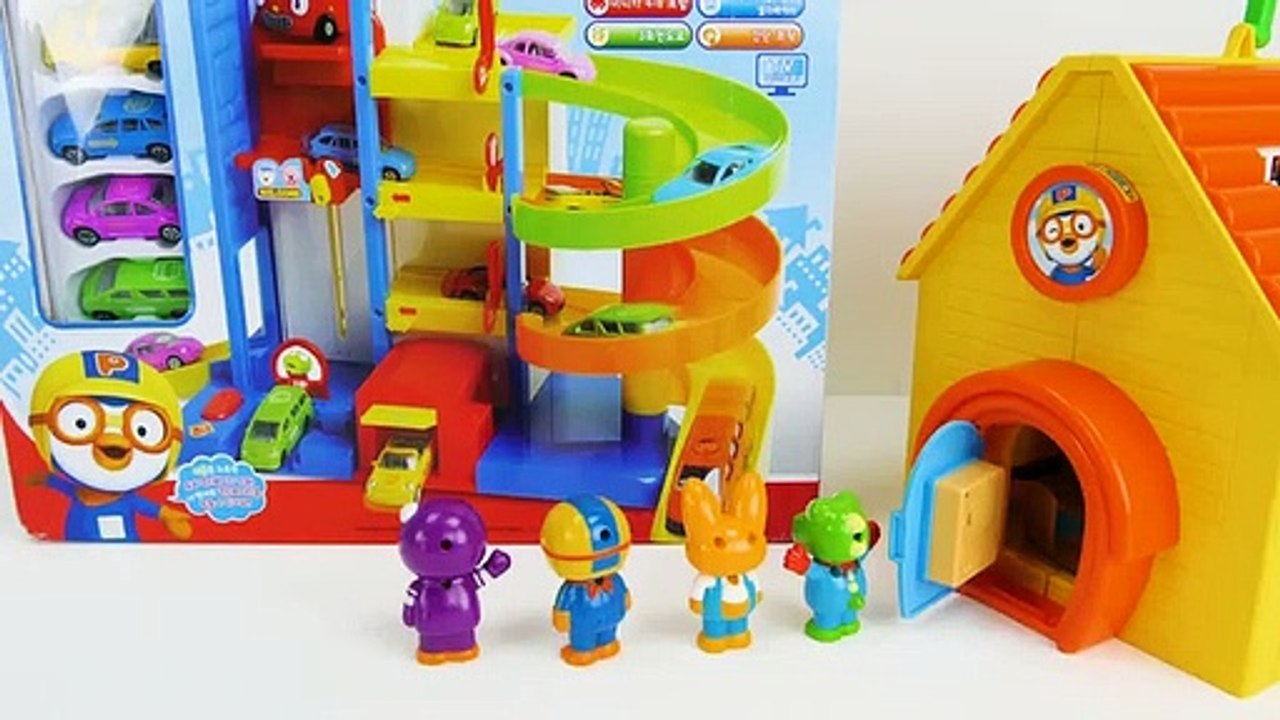 Pororo the Little Penguin Colorful Toy Cars Playset- - video Dailymotion