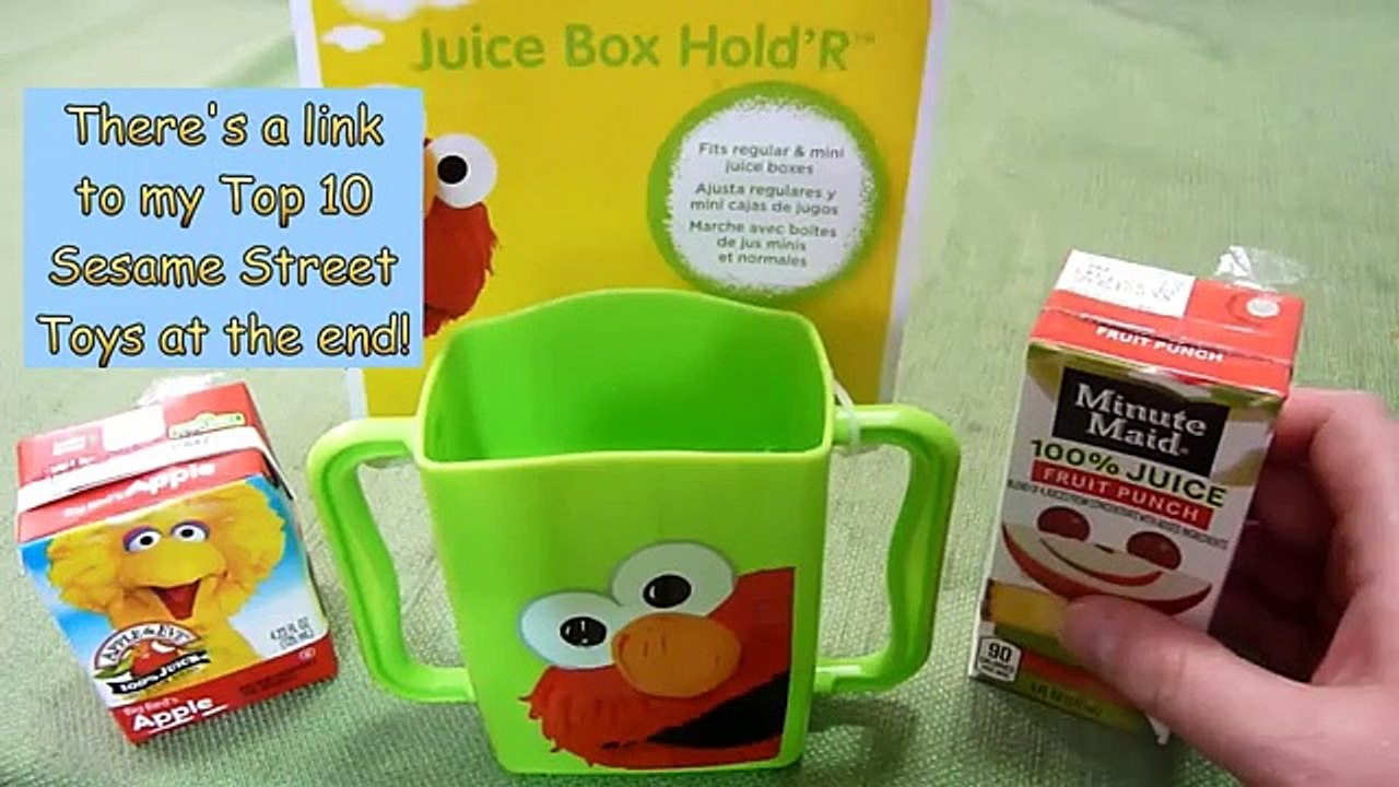Sesame Street Elmo Juice Box Holder Review by Evriholder - video ...