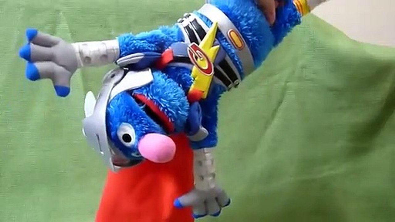 Flying Super Grover 2.0 Action Figure Doll from Sesame Street- - video ...