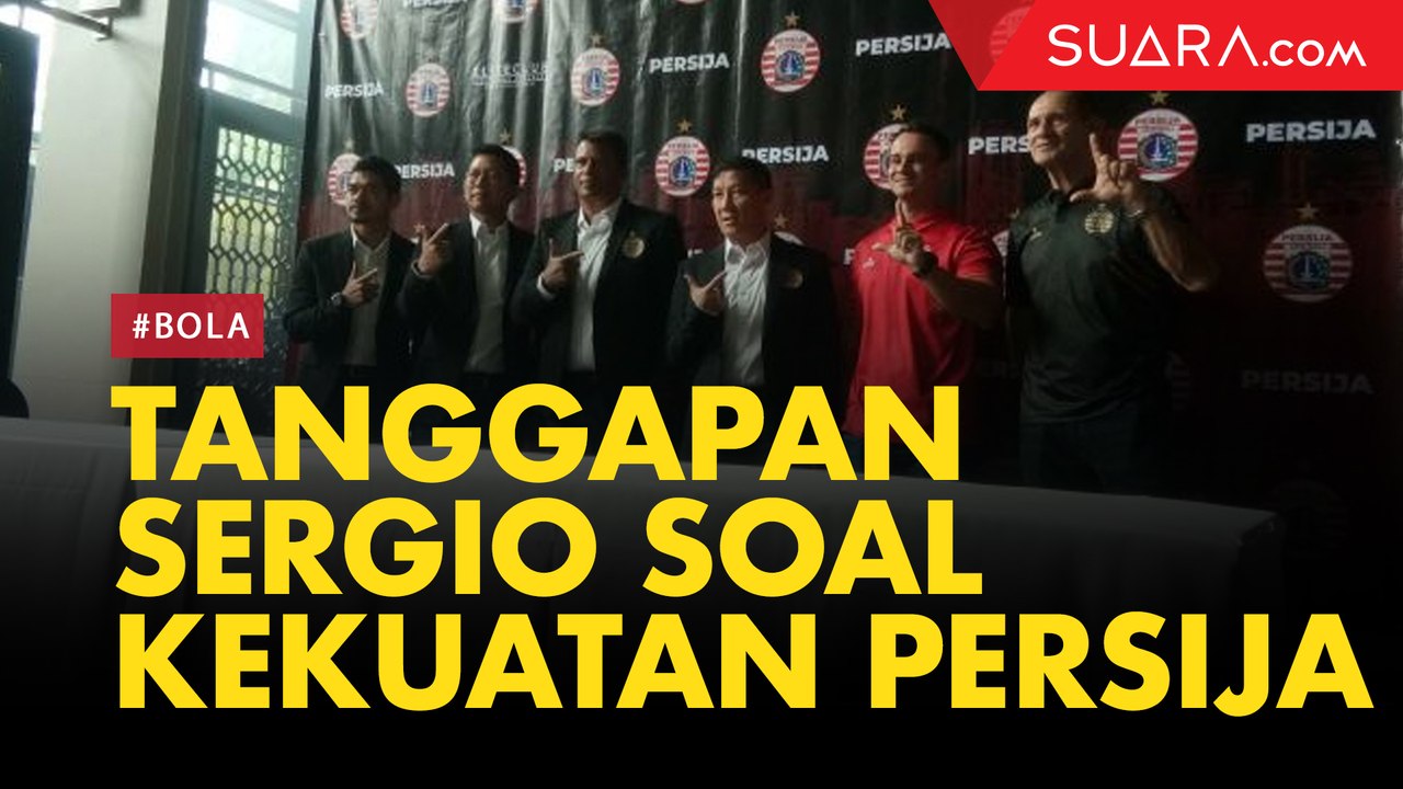 Tanggapan Sergio Farias soal Kekuatan Persija dan Sepak Bola Indonesia - Video Dailymotion