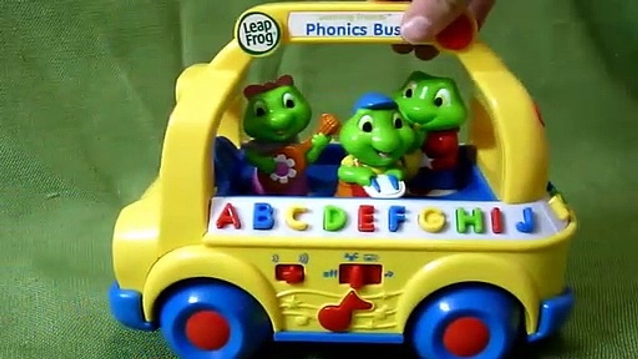 LeapFrog Learning Friends Phonics Bus- Lilly, Tad and Leap Alphabet ...