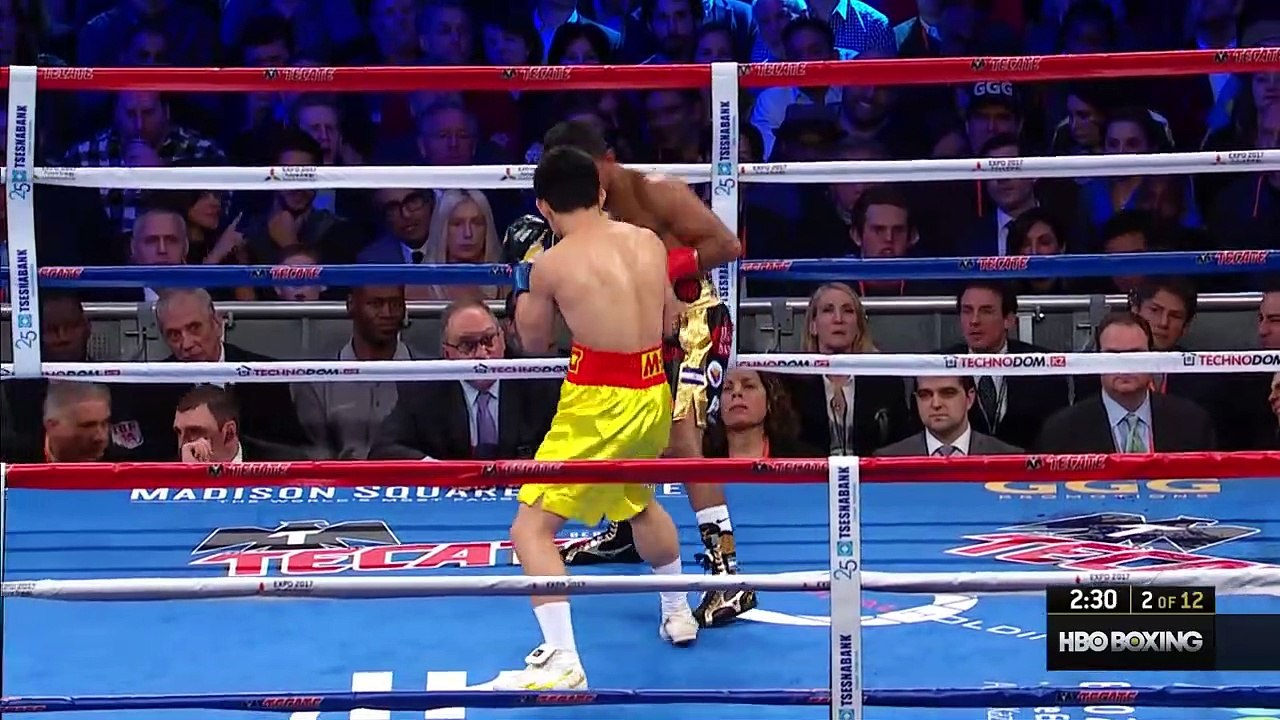 Roman Gonzalez vs. Sor Rungvisai - Primera Pelea - Titulo Mundial CMB ...