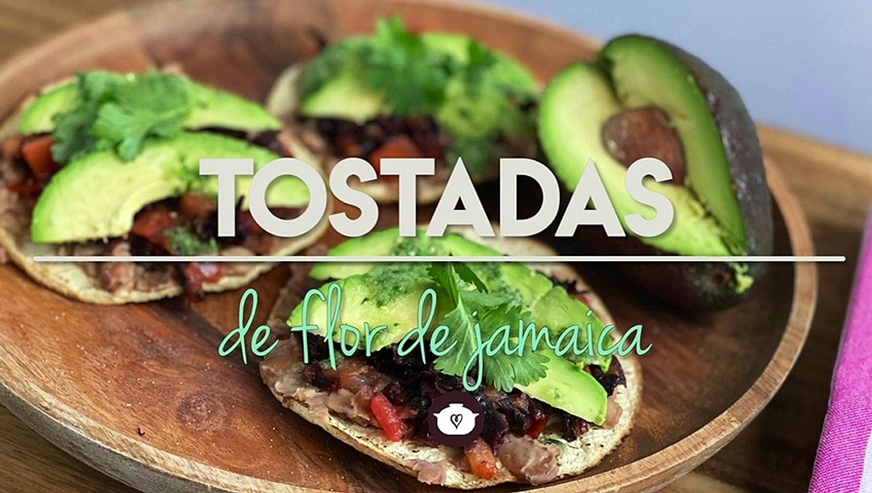 Tostadas de flor de jamaica _ Olga Zambrano - Juez de Nuevo león Sabe ...