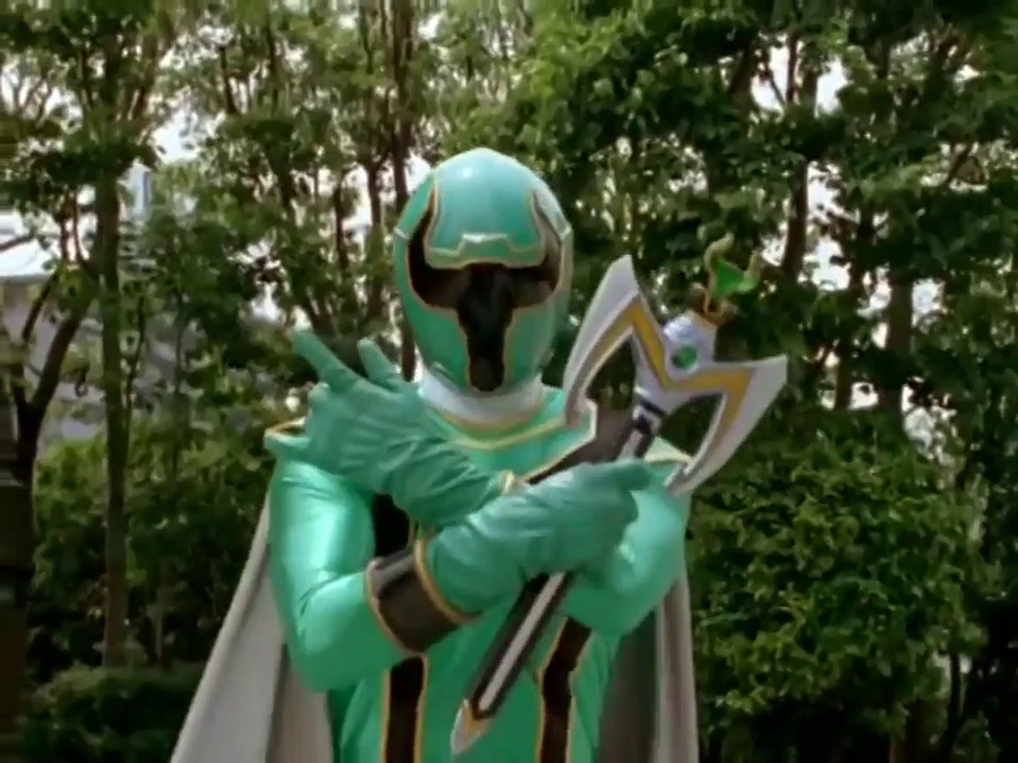 Power Rangers Mystic Force Green Ranger Helmet