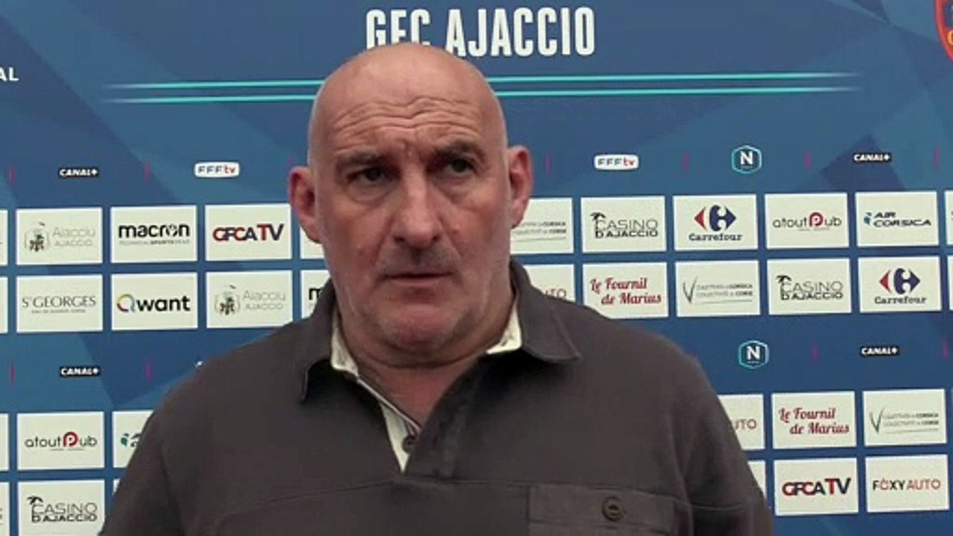 Le point presse du coach F. Ciccolini avant le déplacement face à ...