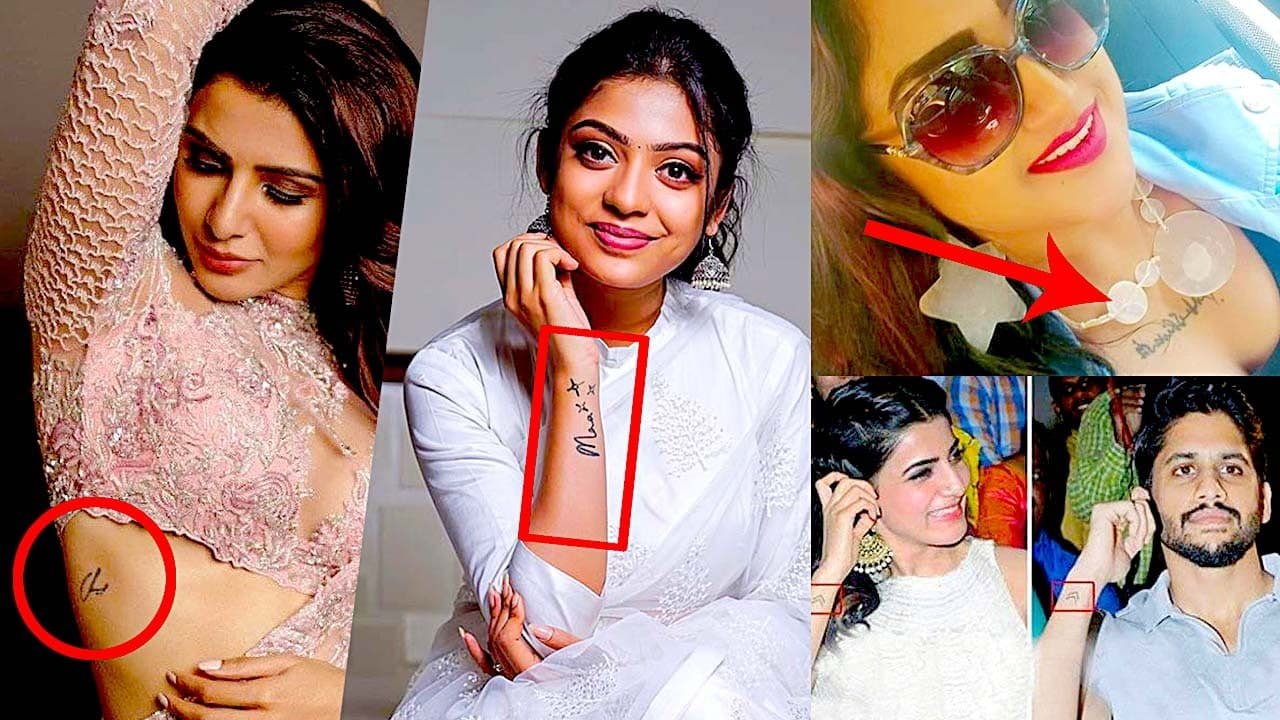 Kollywood Actress Meaningful Tattoos | Varalakshmi, Varsha, Vanitha ...