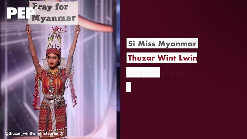 Pagsali ni Miss Myanmar Thuzar Wint Lwin sa Miss Universe, mala-suspense-thriller movie