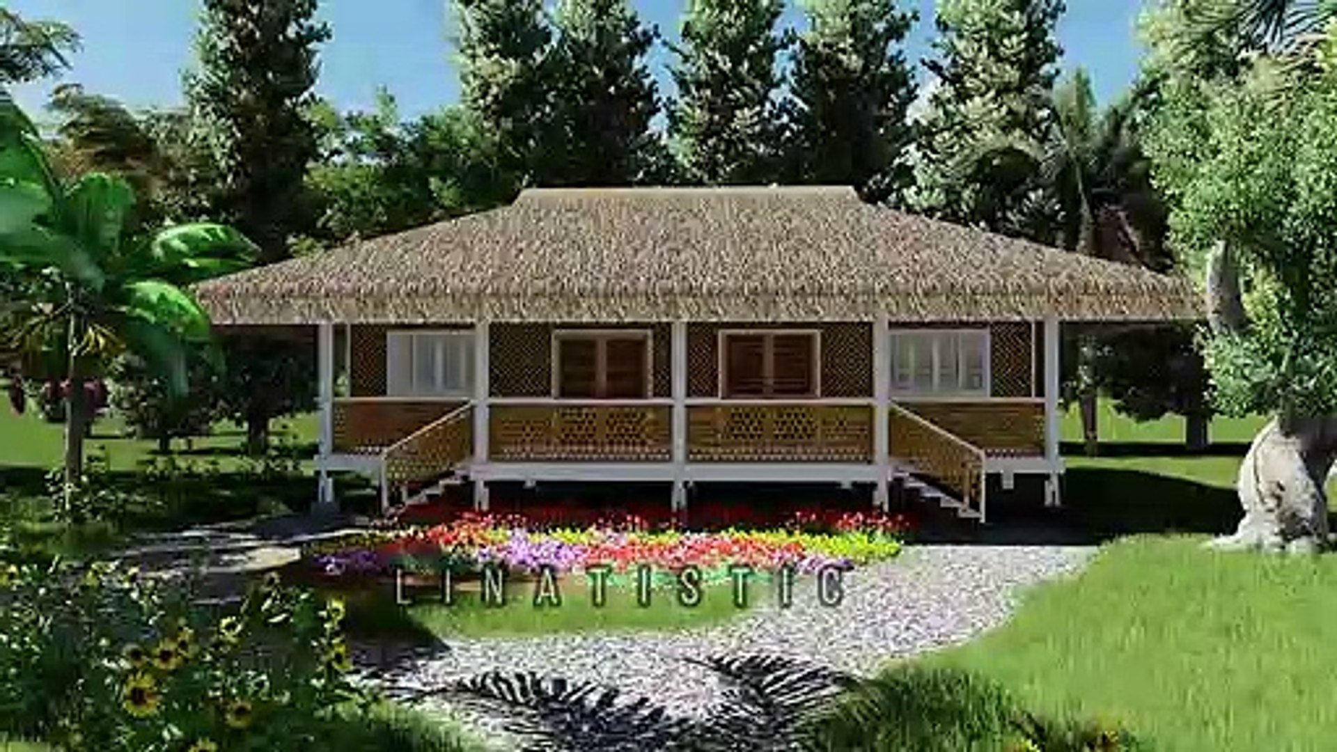 Simple Native House Design Kampung Uma Dawa Villas And Spa, Ubud