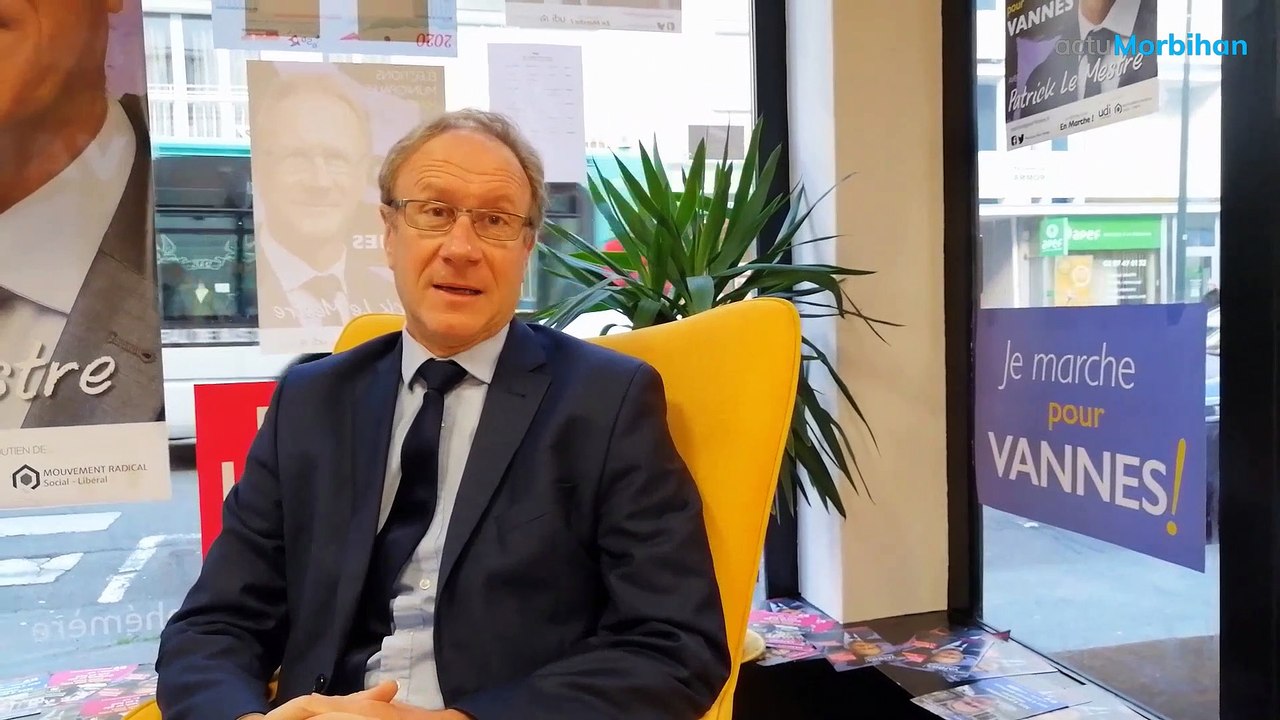 Patrick Le Mestre candidat Marchons pour Vannes aux municipales 2020 ...
