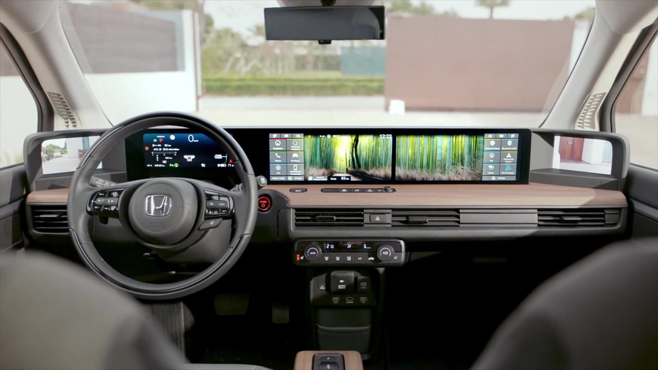 The new Honda e Interior Design - video Dailymotion
