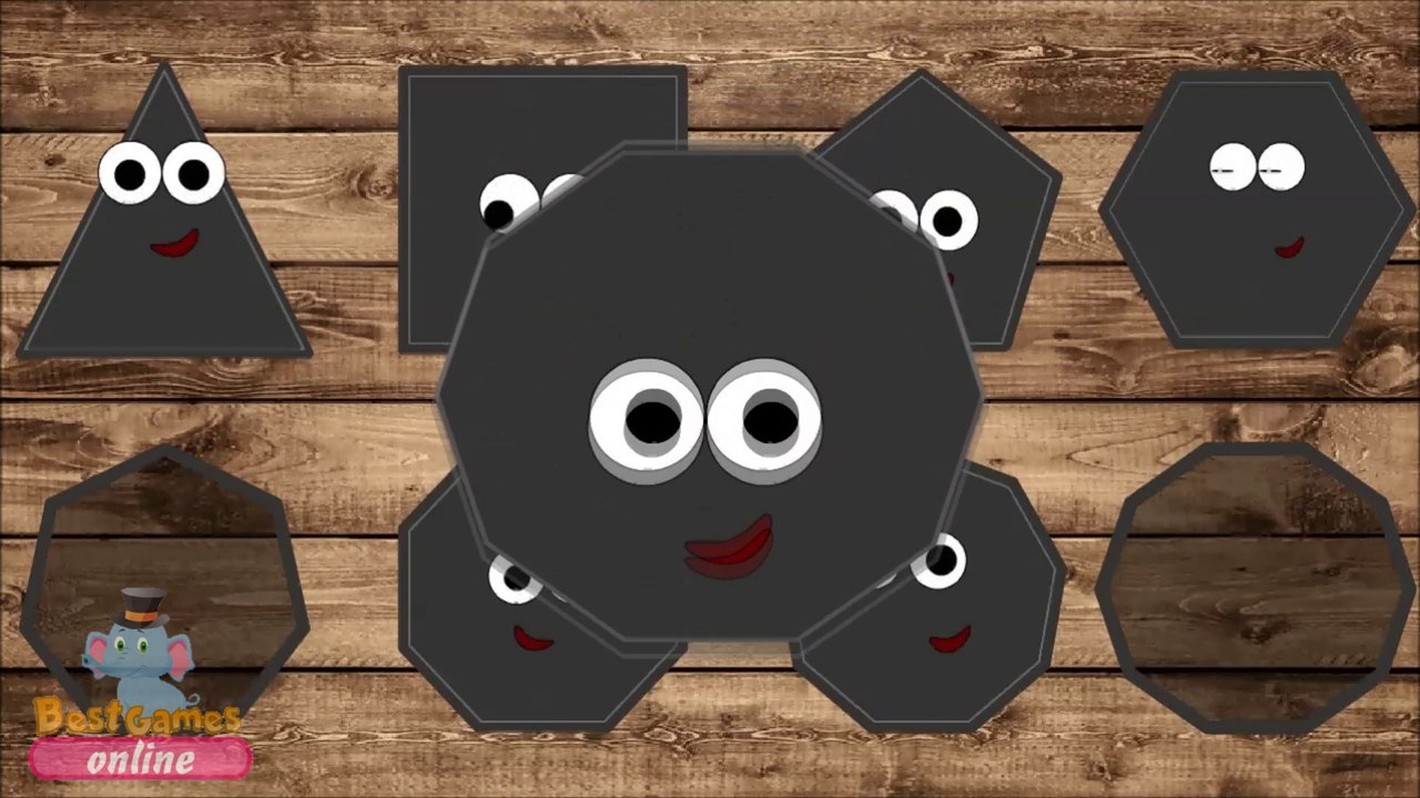 Wrong Shapes! Learn Shapes and Colors with 2D Wooden Forms For Children ...